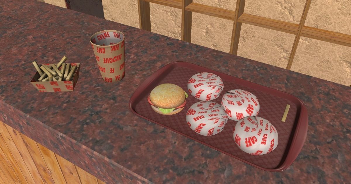 3D model Fast Food - props VR / AR / low-poly animated | CGTrader