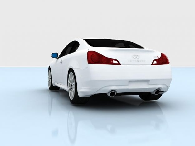 Infiniti G37 Coupe Sport 3D model animated rigged | CGTrader
