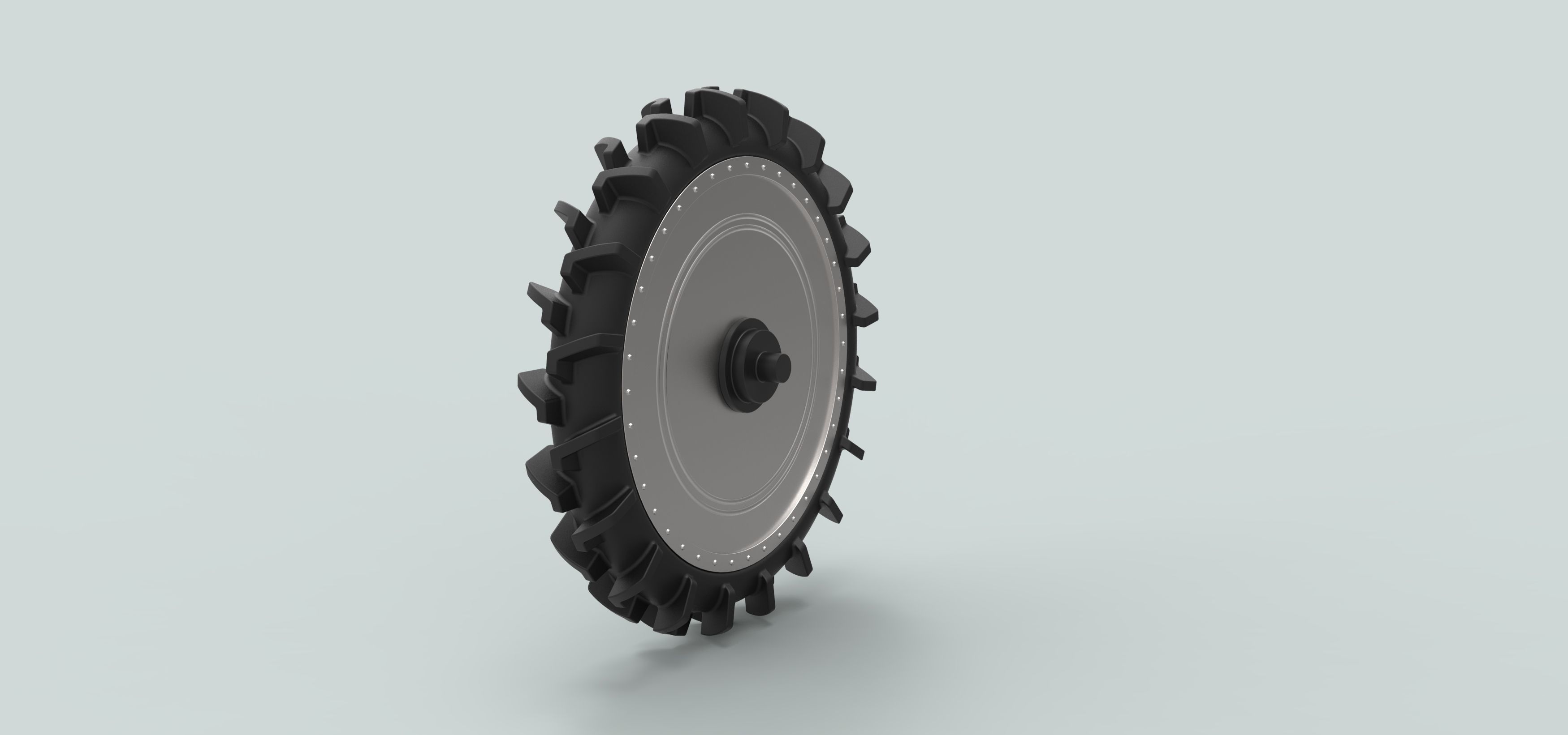 Wheel from swamp buggy 3D model | CGTrader