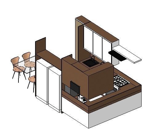 Complete Kitchen revit family 2013 3D model | CGTrader
