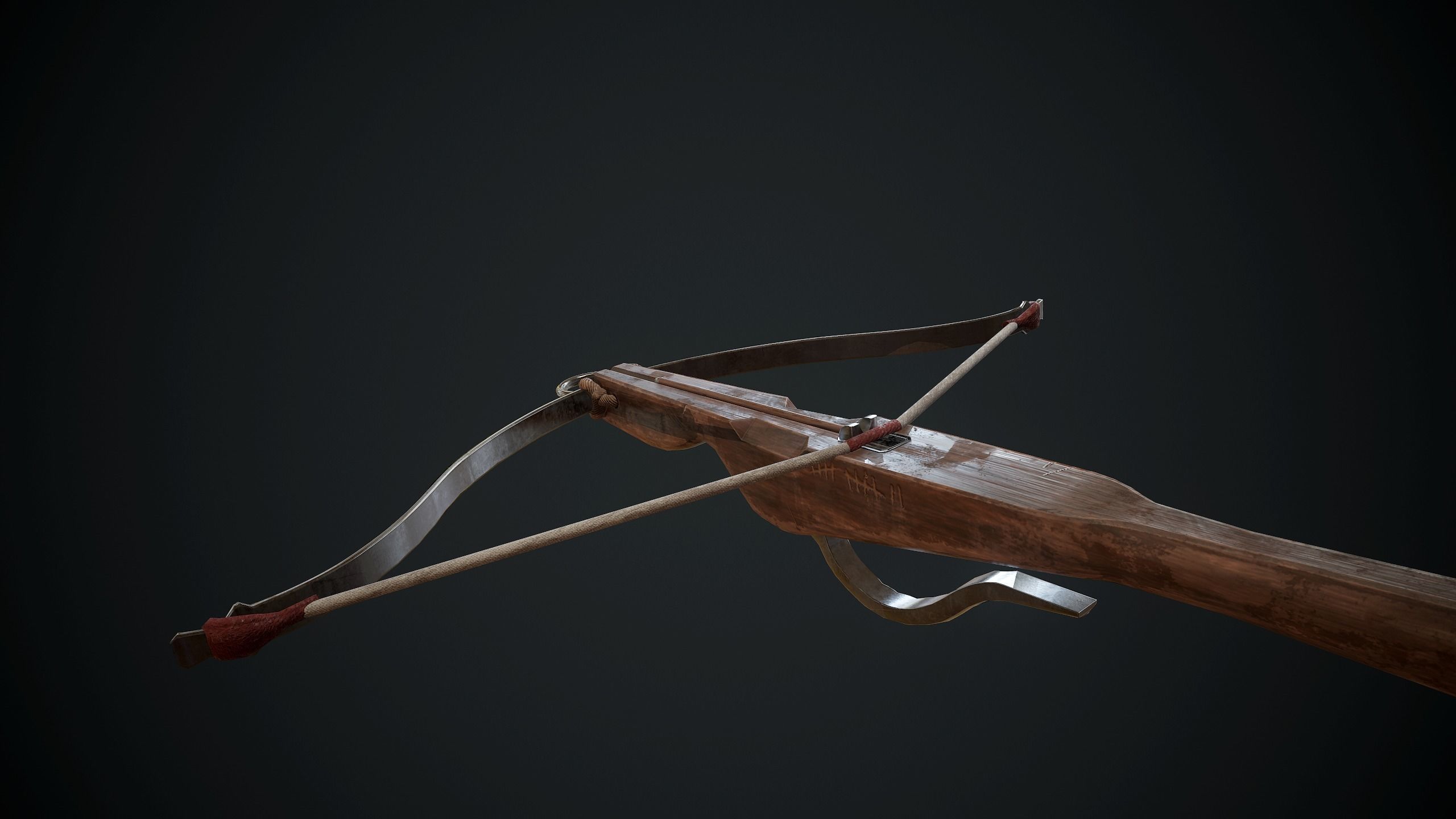 3D model Medieval Crossbow VR / AR / low-poly | CGTrader