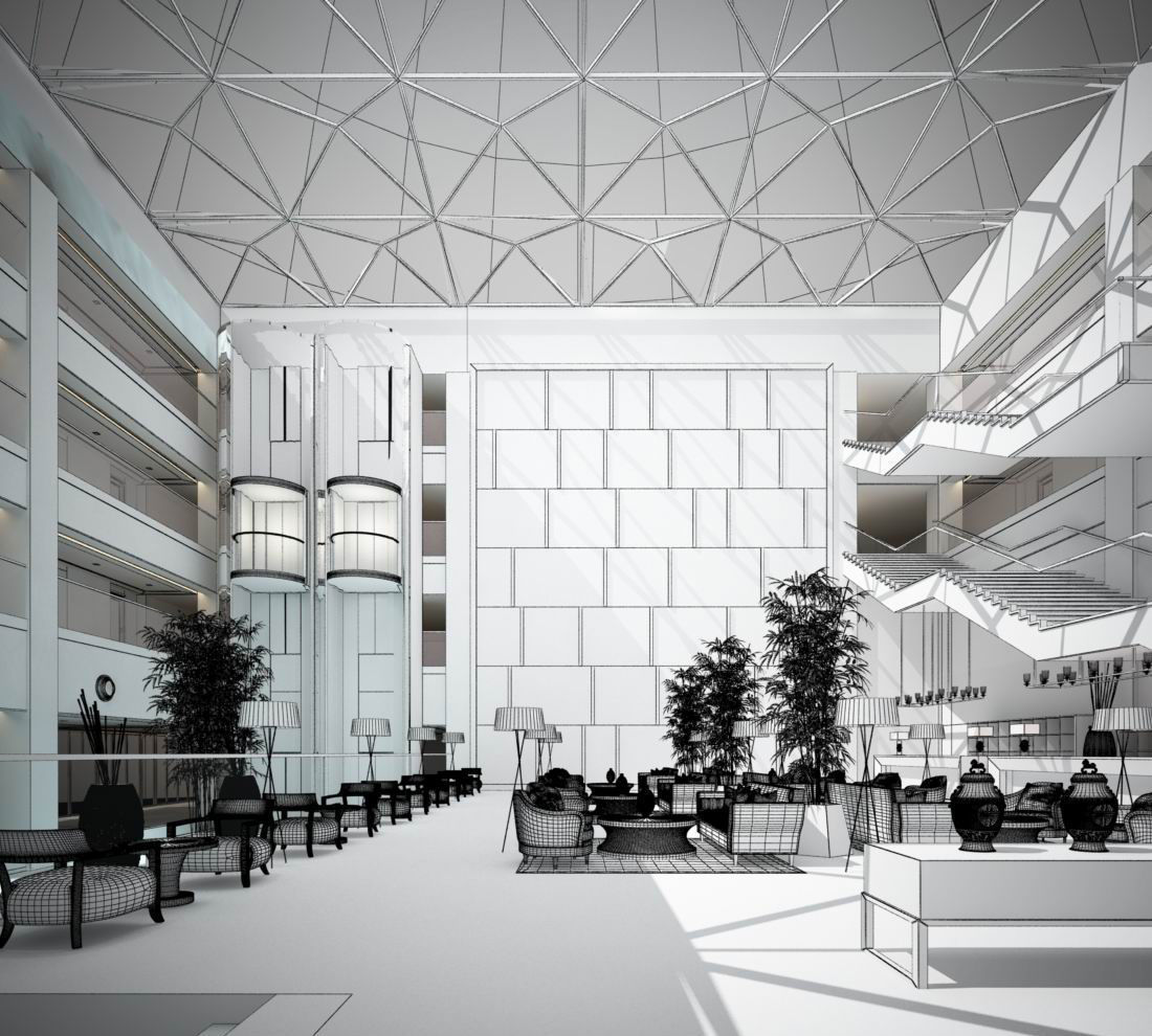 Business Restaurant - Coffee - Banquet 82 3D model | CGTrader