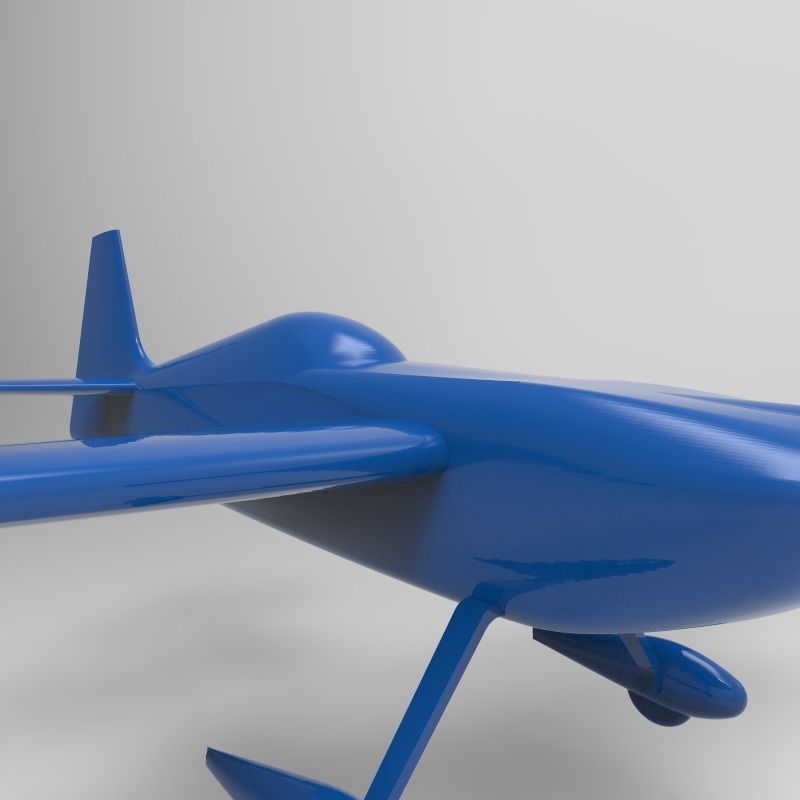 3D STL model of a plane 3D model | CGTrader