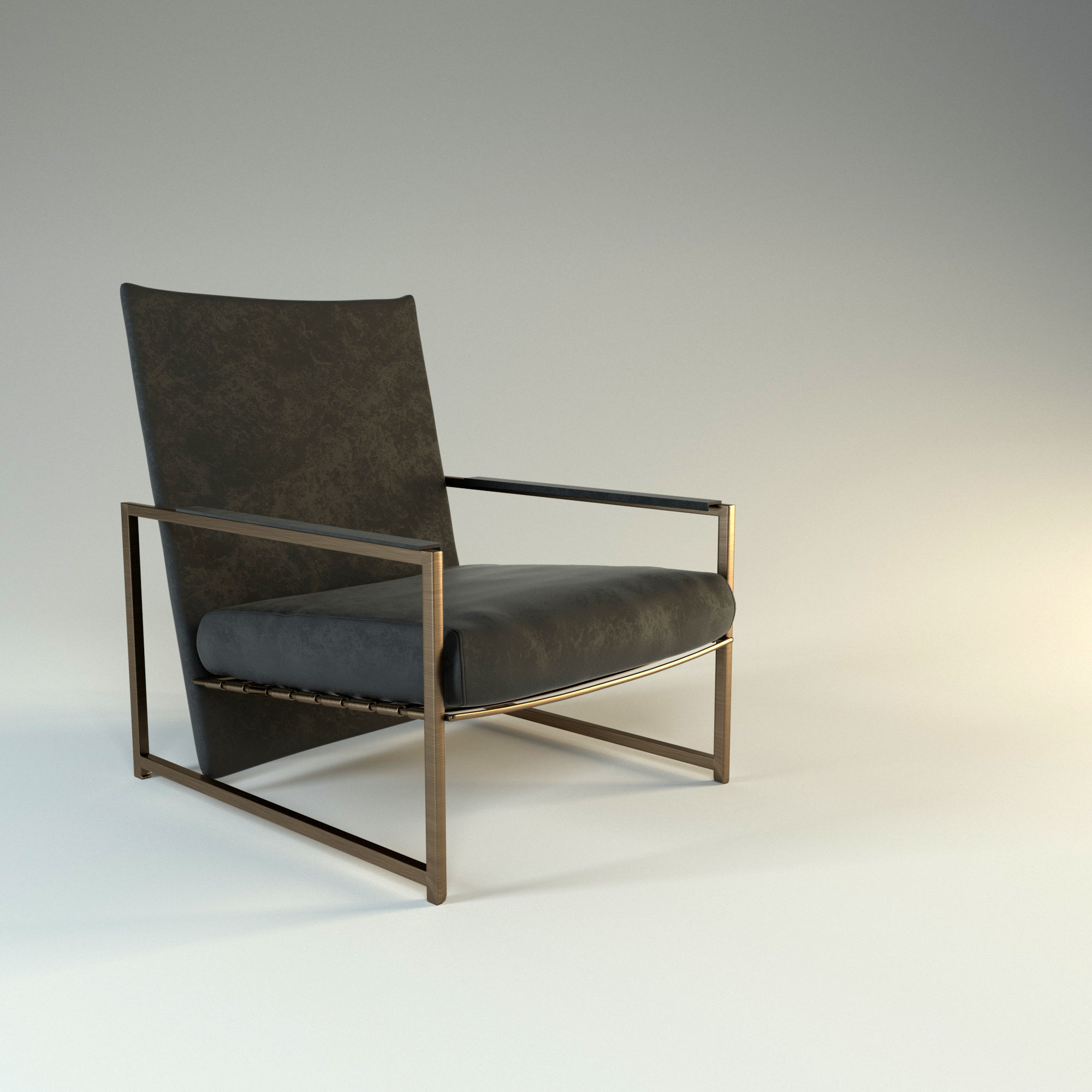 Atlan Minotti chair 3D model | CGTrader