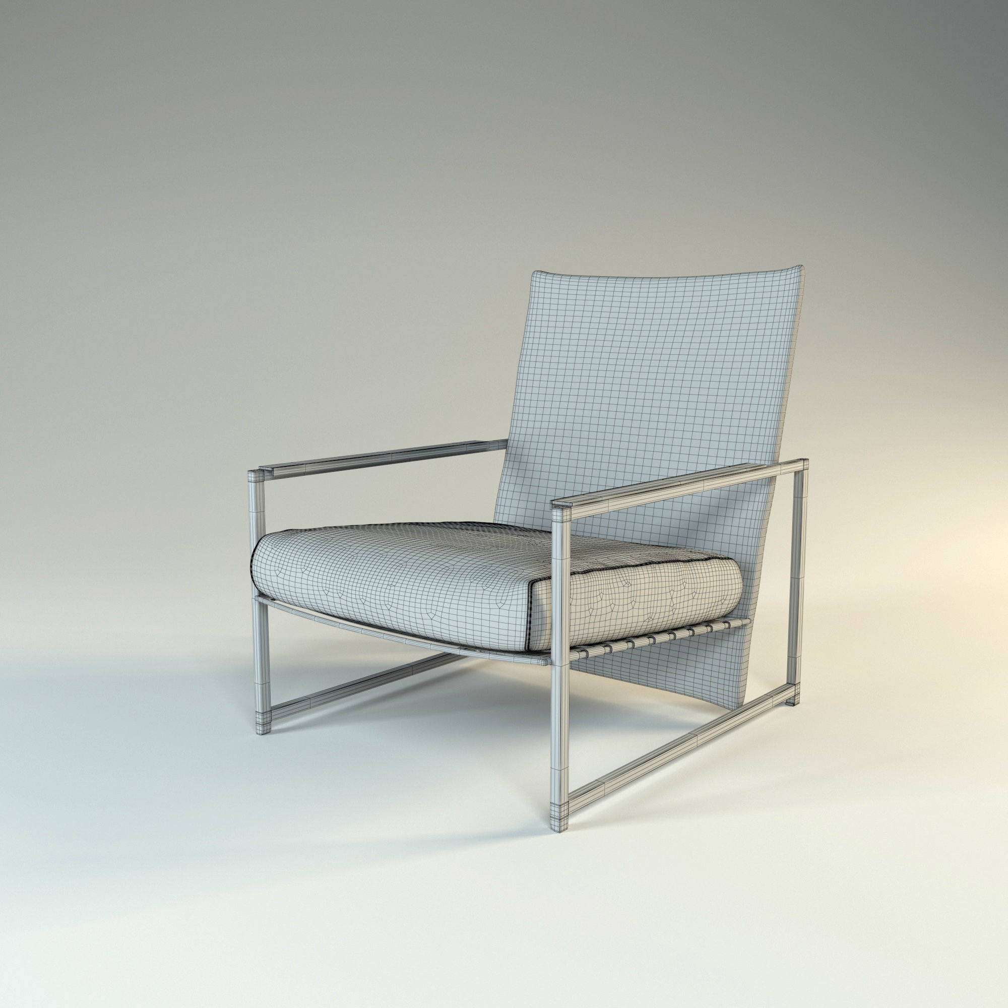 Atlan Minotti chair 3D model | CGTrader