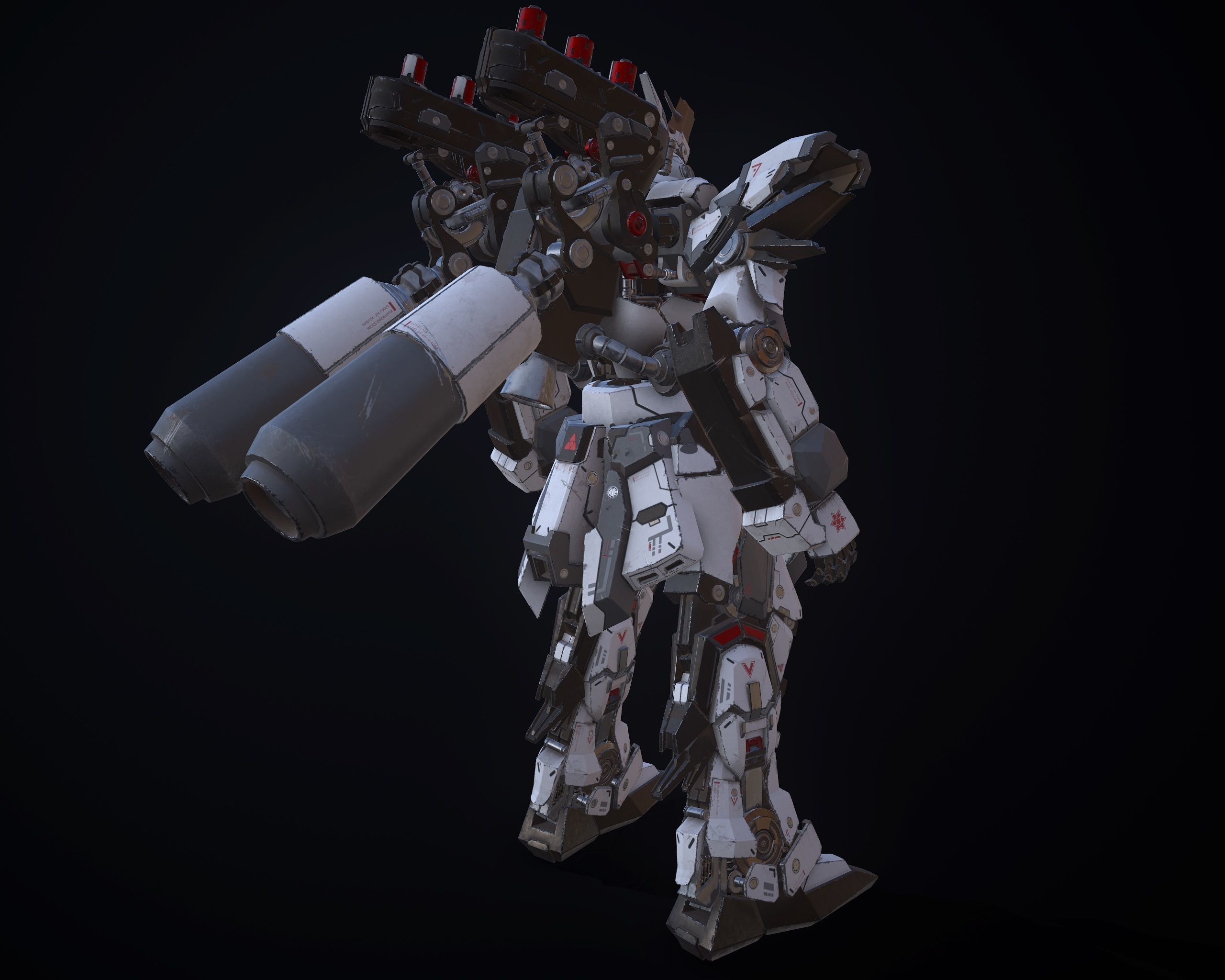 3D model Assault Mech VR / AR / low-poly | CGTrader