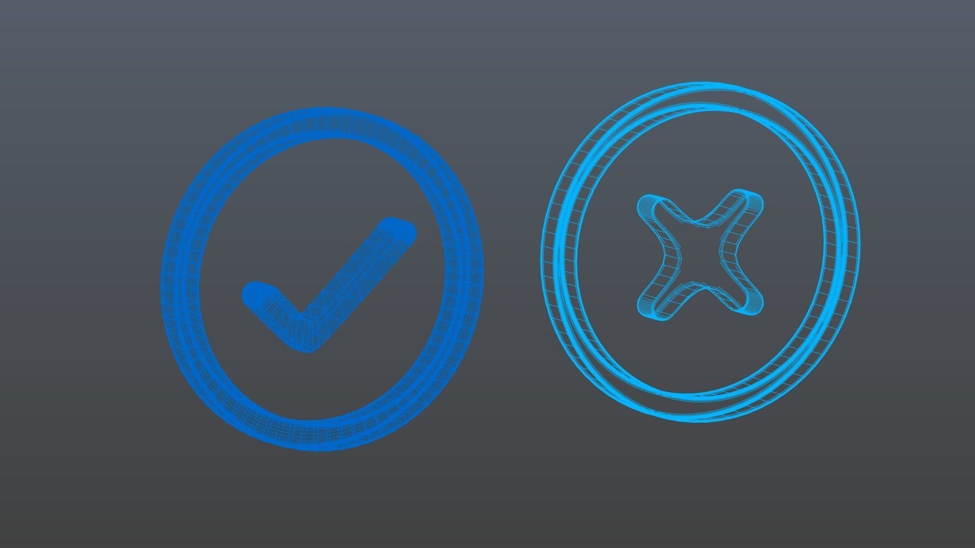 Check mark 4 3D model | CGTrader