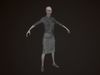 3D model Female Zombie Model with outfit VR / AR / low-poly | CGTrader