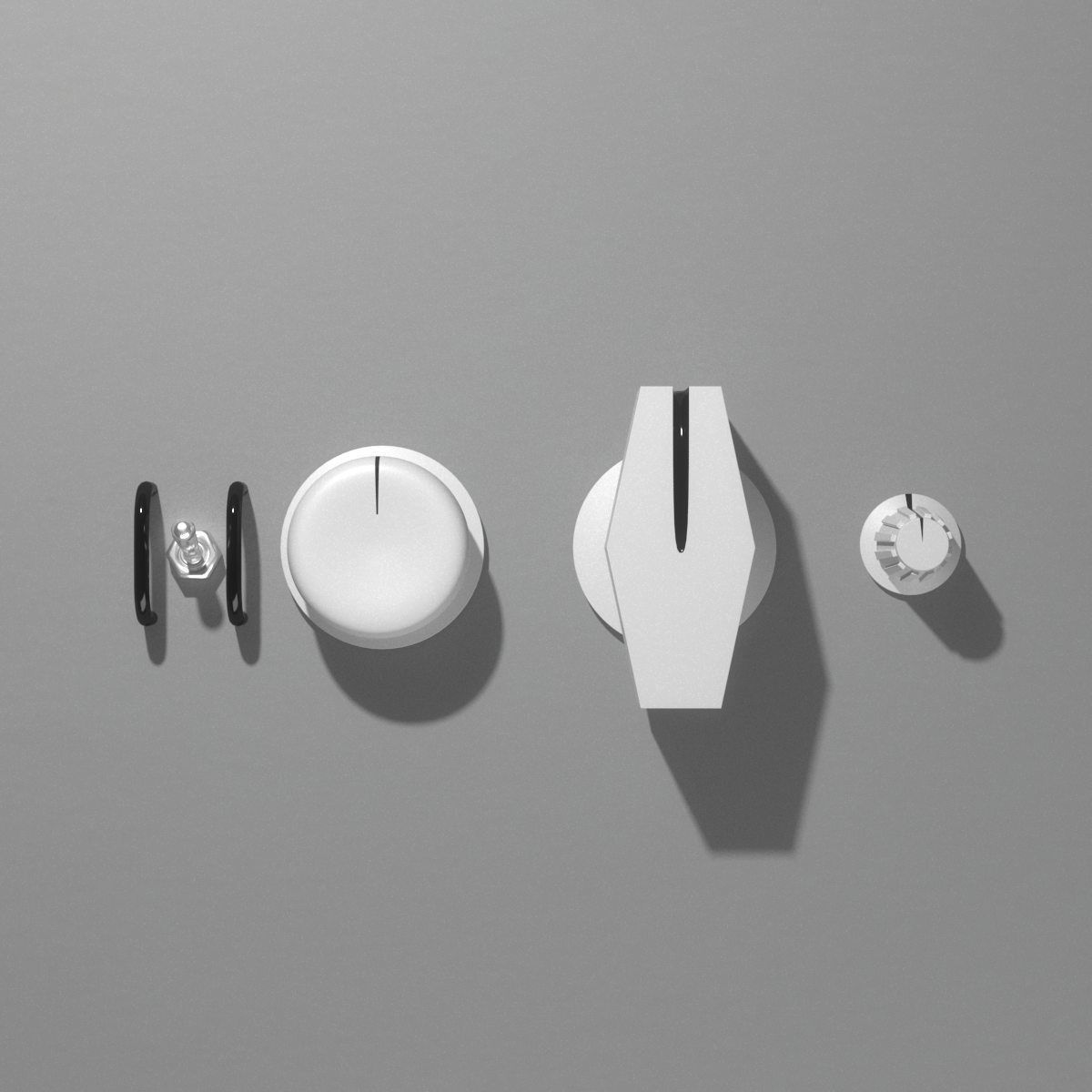 Cockpit Switches 3D model | CGTrader