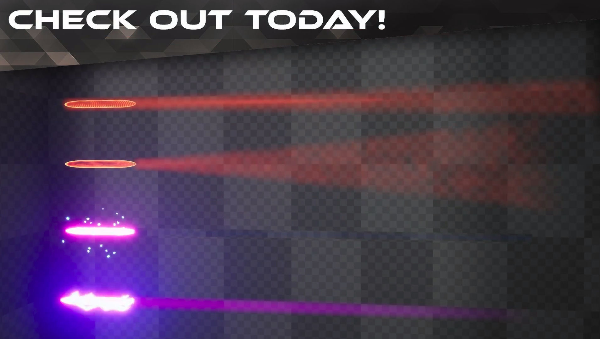 3D model Sci-Fi Particle Projectile FX Pack VR / AR / low-poly | CGTrader