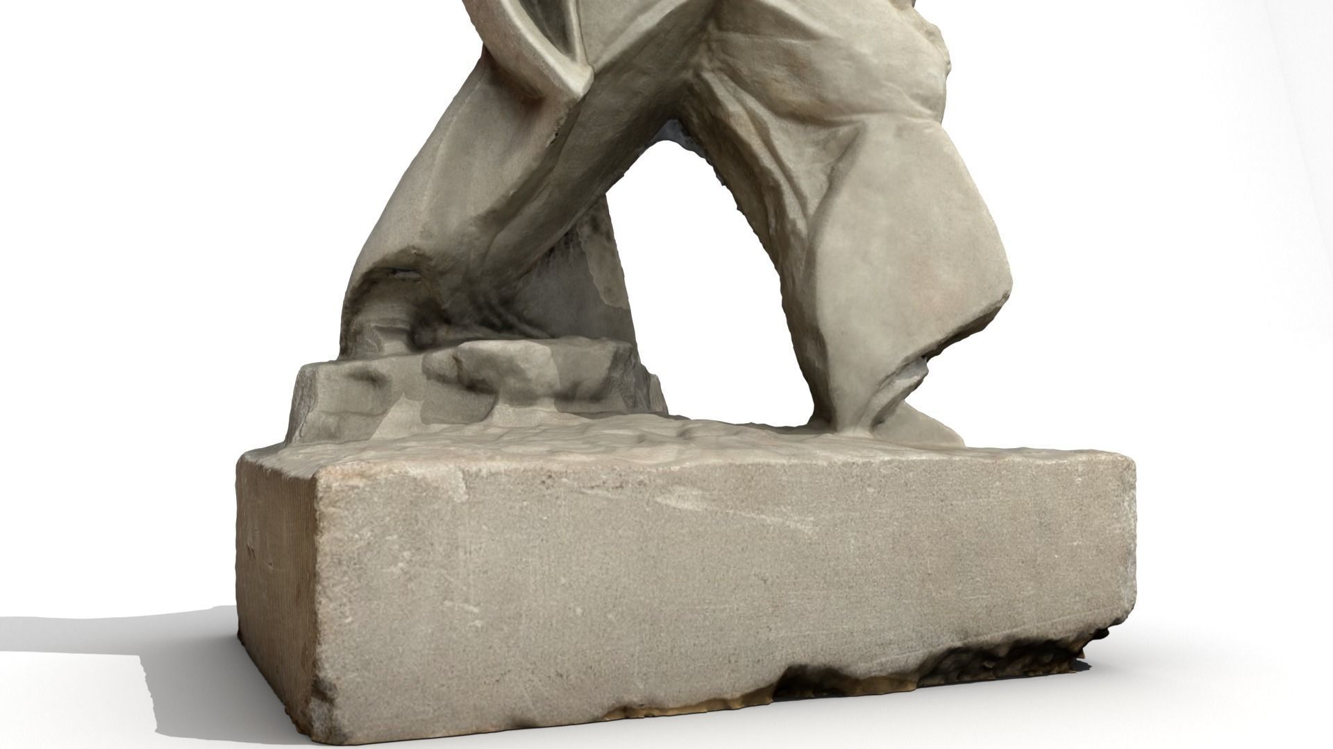 Stone Samurai Statue 3D Scan 3D model | CGTrader