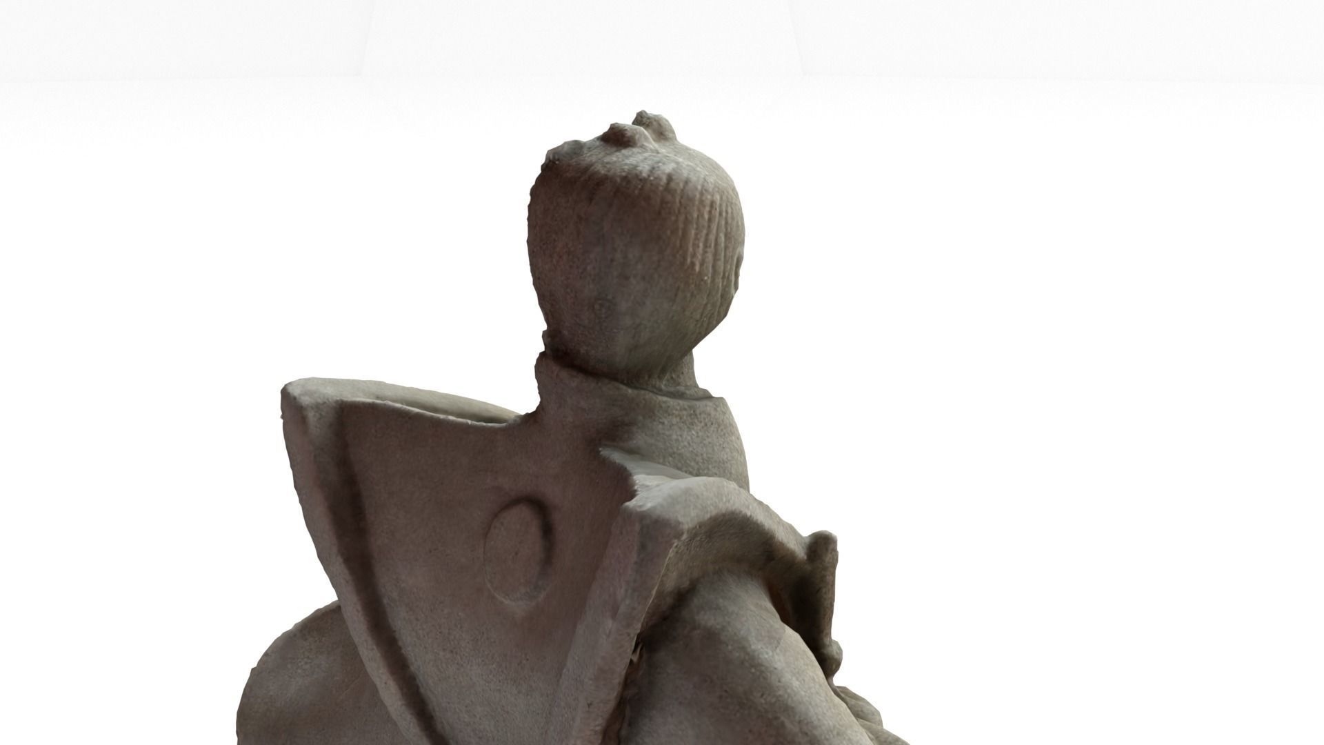 Stone Samurai Statue 3D Scan 3D model | CGTrader