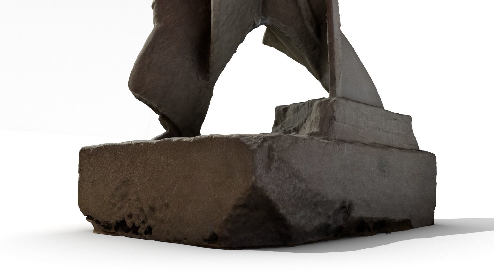 Stone Samurai Statue 3D Scan 3D model | CGTrader