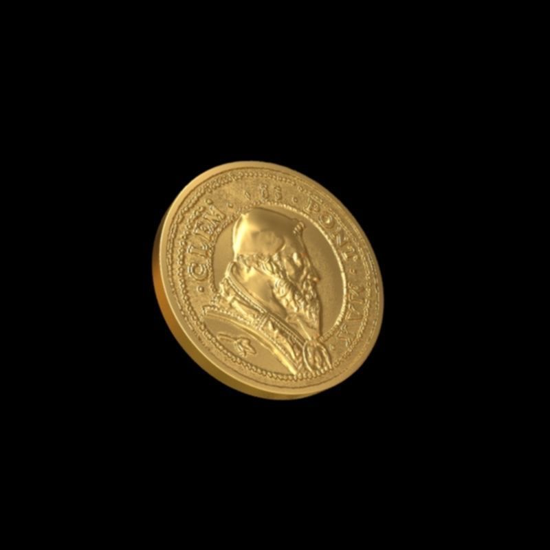 Vatican medalion 3 3D model 3D printable | CGTrader