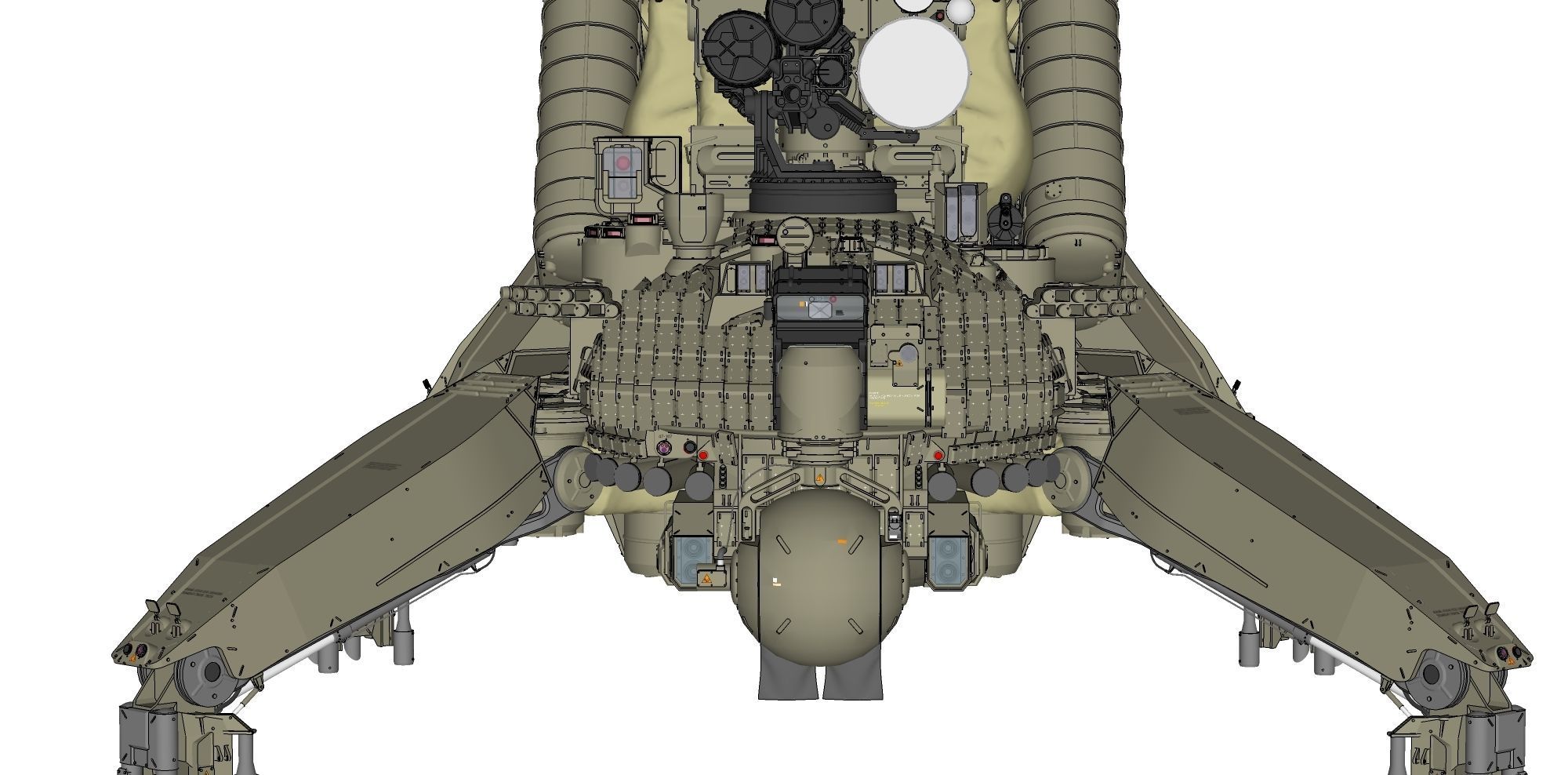 mobile missile launcher basement 3D model | CGTrader