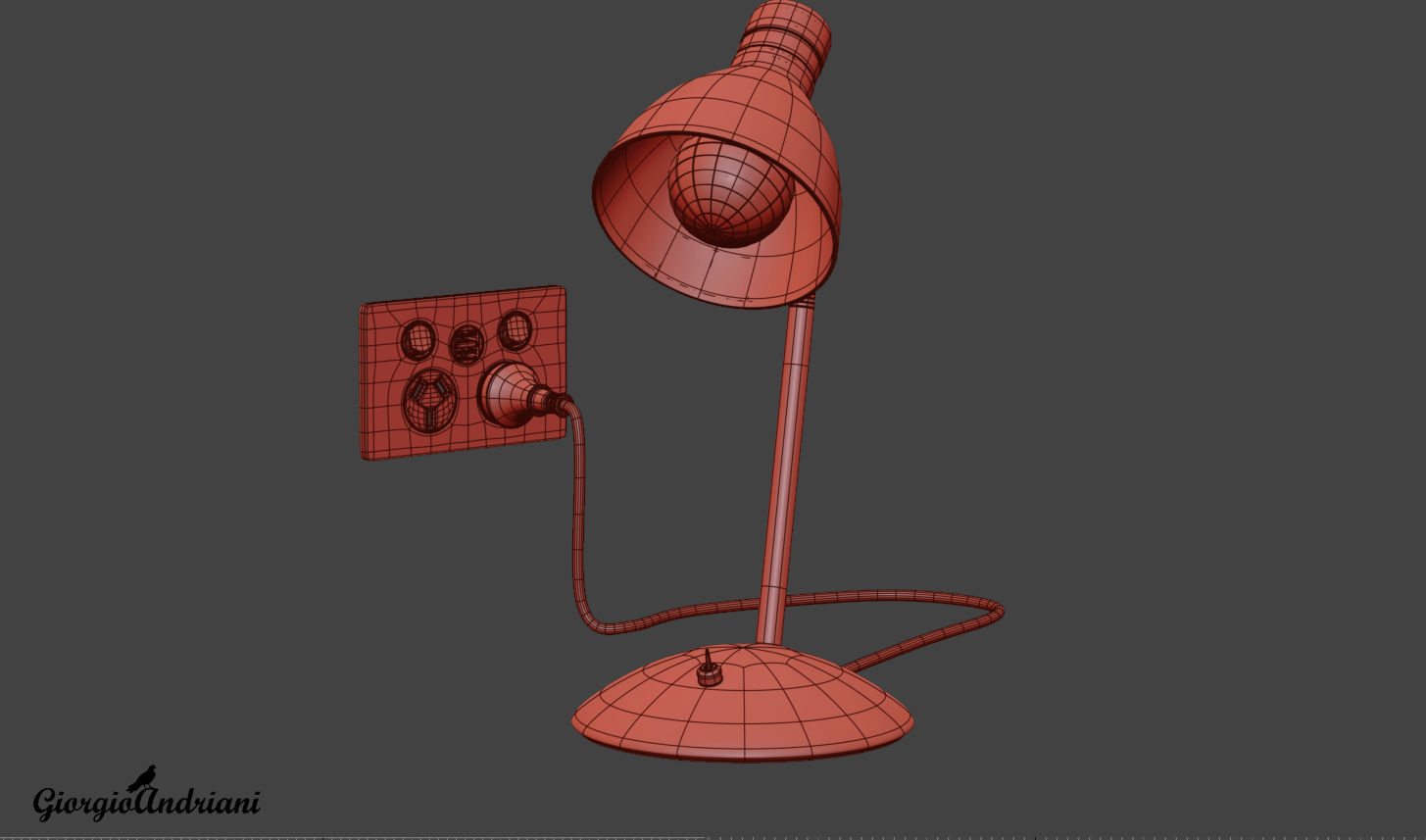 3D model Desk Lamp Lono VR / AR / low-poly | CGTrader