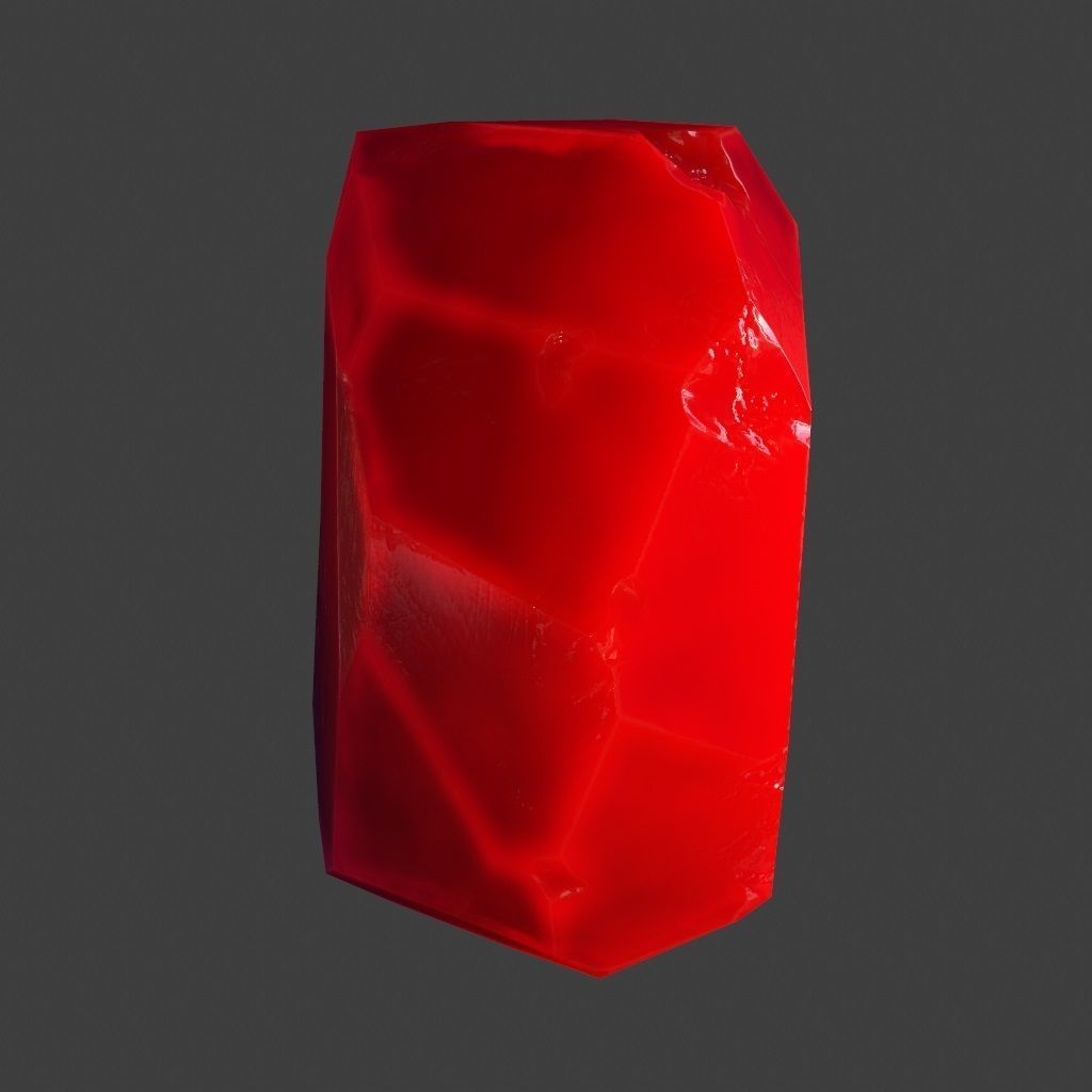 3D model crystal cube VR / AR / low-poly | CGTrader
