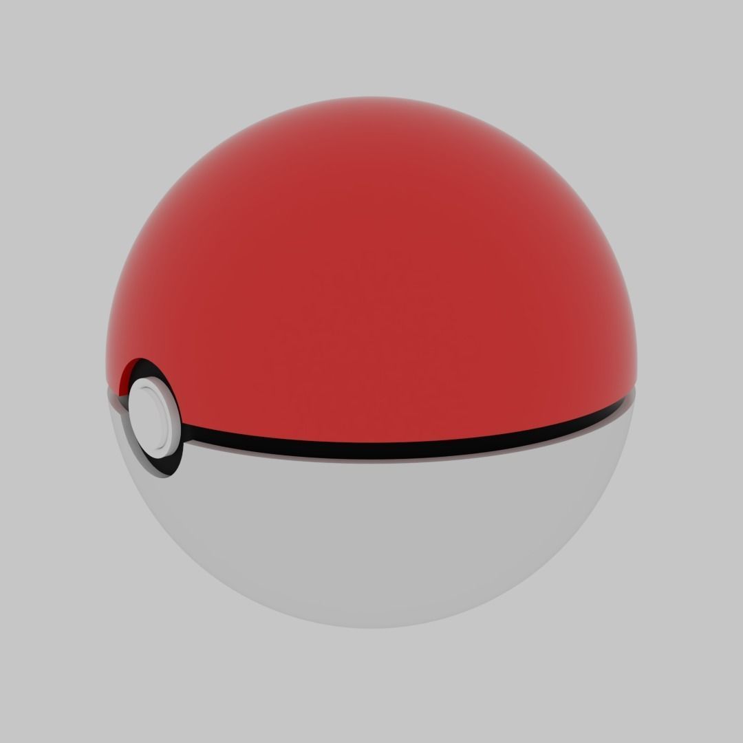 3D model Poke ball original VR / AR / low-poly | CGTrader