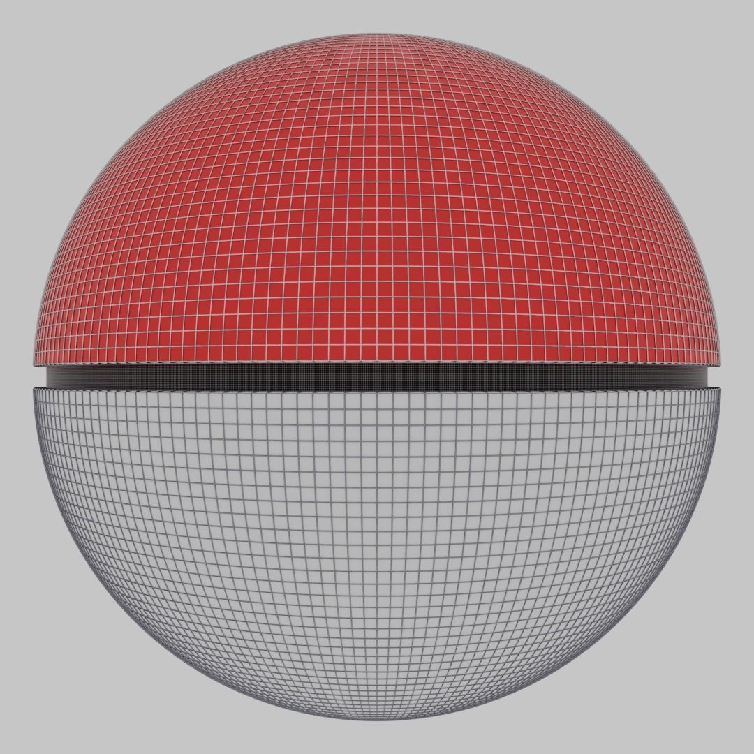 3D model Poke ball original VR / AR / low-poly | CGTrader