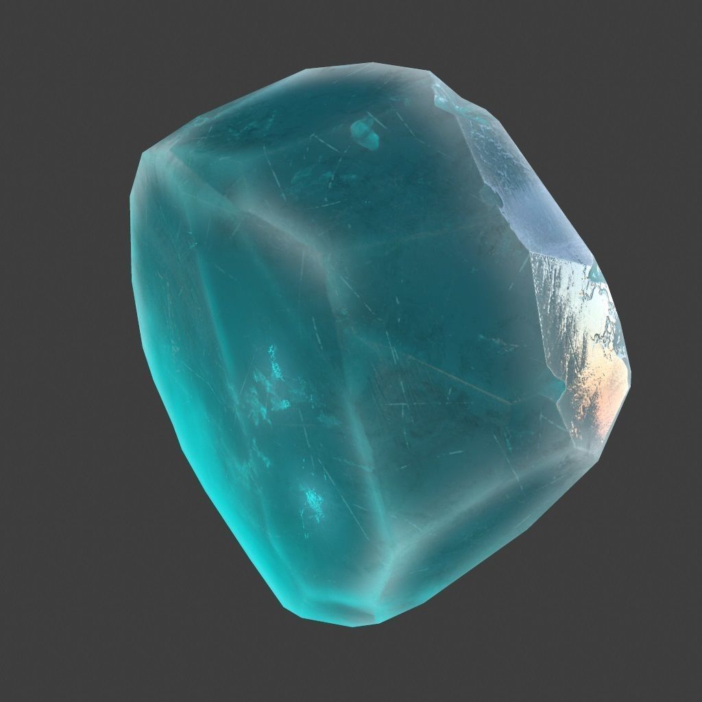 3D model crystal stone VR / AR / low-poly | CGTrader