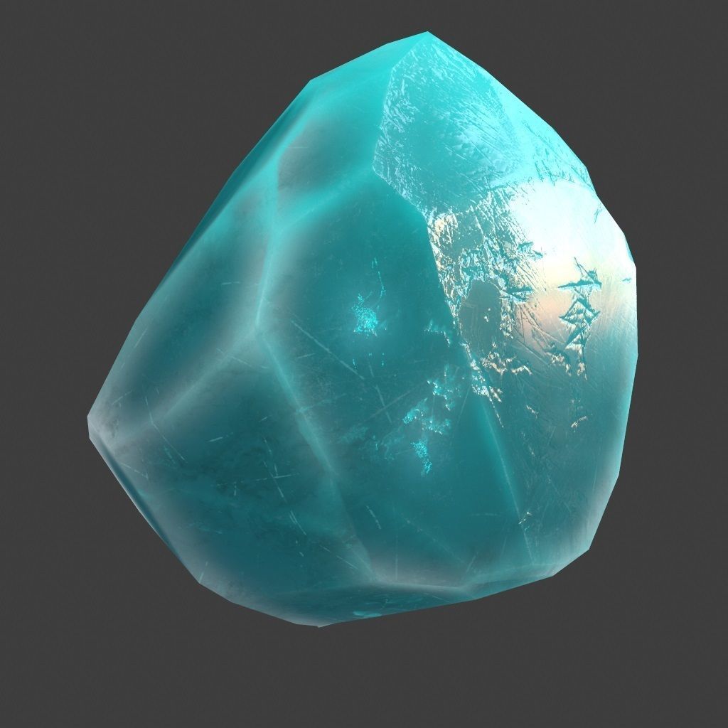 3D model crystal stone VR / AR / low-poly | CGTrader