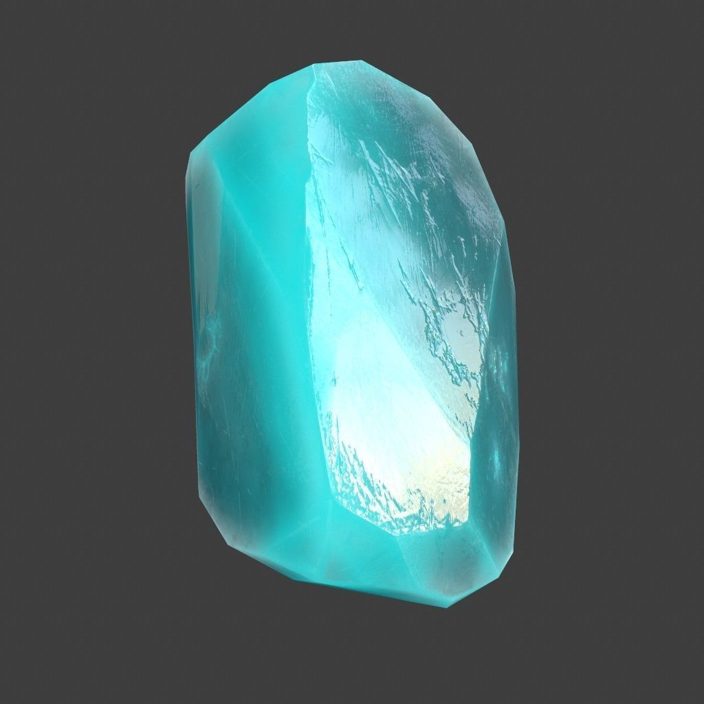 3D model crystal stone VR / AR / low-poly | CGTrader
