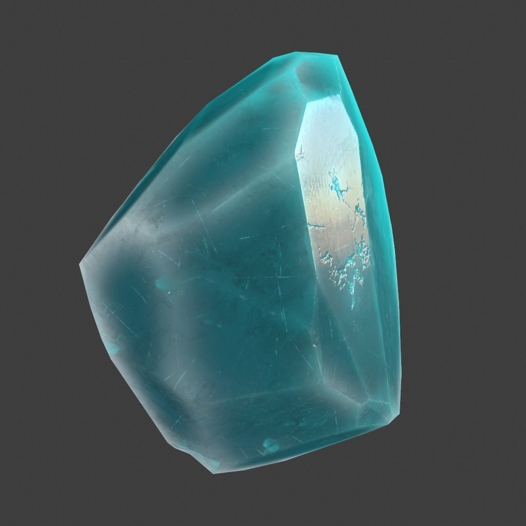 3D model crystal stone VR / AR / low-poly | CGTrader