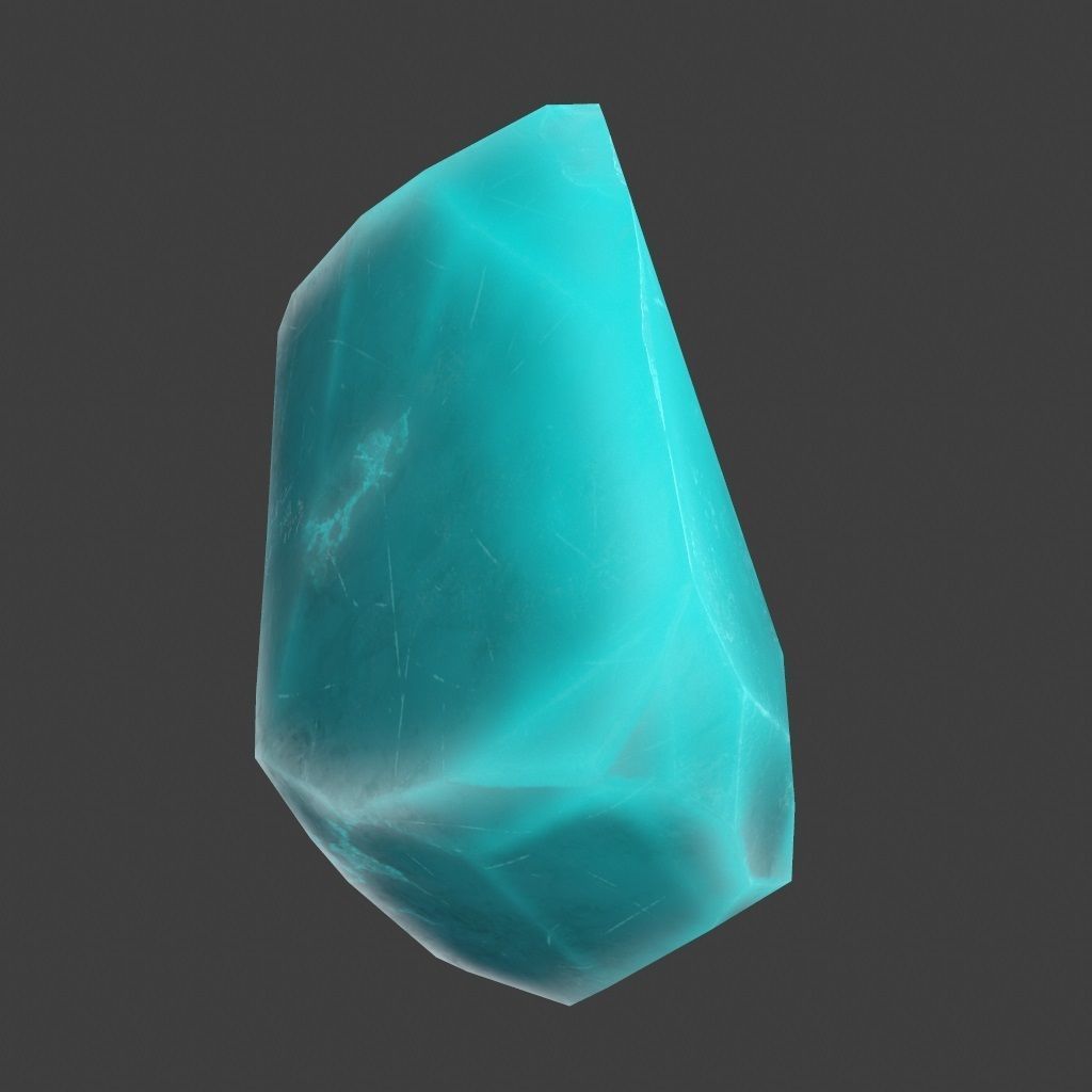 3D model crystal stone VR / AR / low-poly | CGTrader