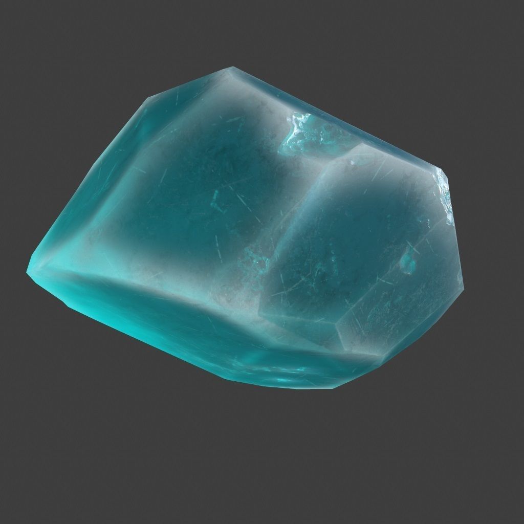 3D model crystal stone VR / AR / low-poly | CGTrader