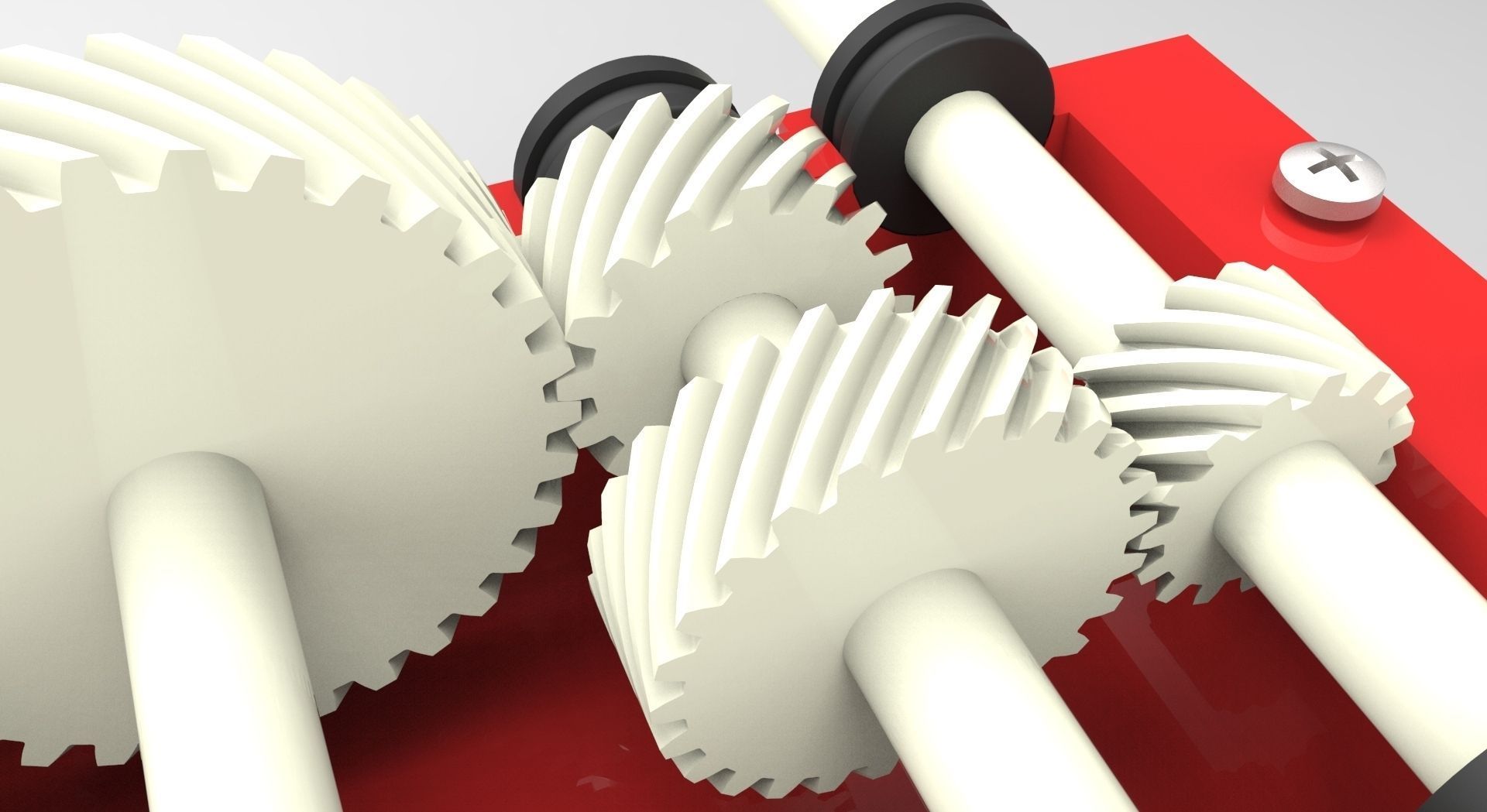 gear box free 3D model | CGTrader