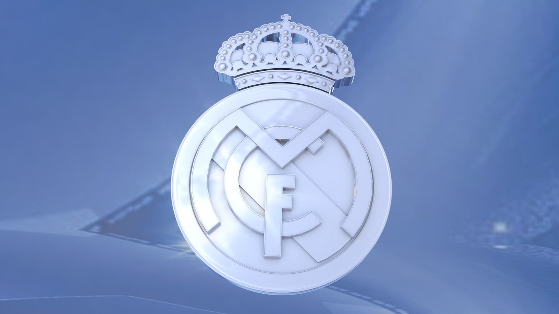 Real Madrid Shield 3D model | CGTrader