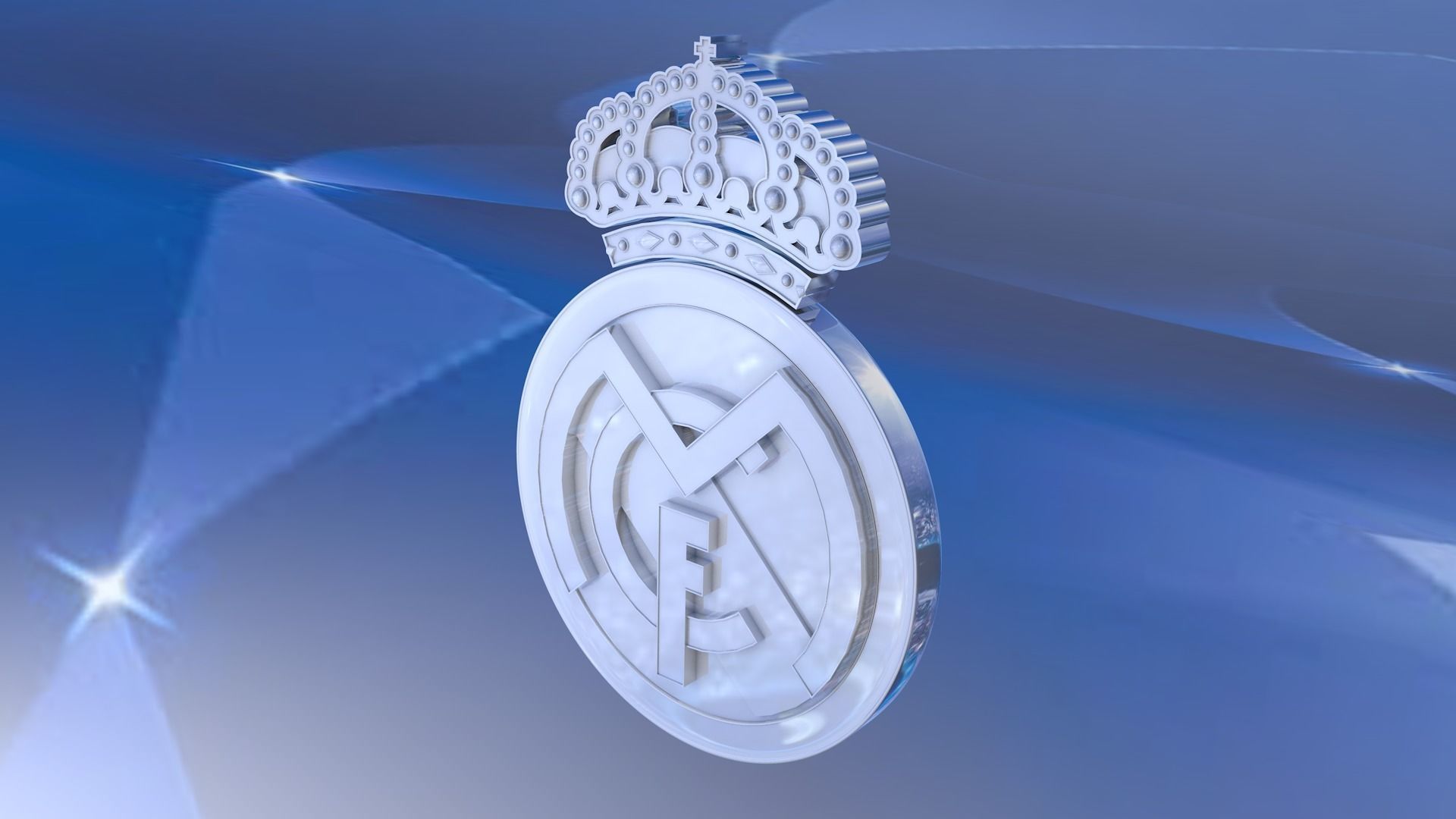 Real Madrid Shield 3D model | CGTrader