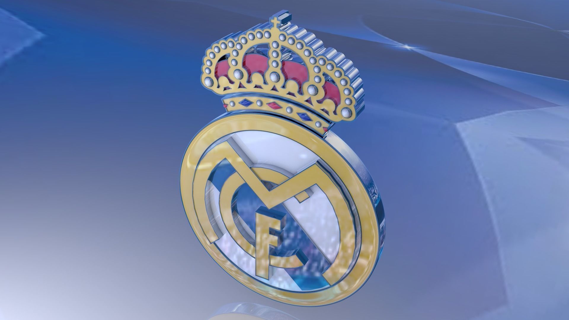 Real Madrid Shield 3D model | CGTrader
