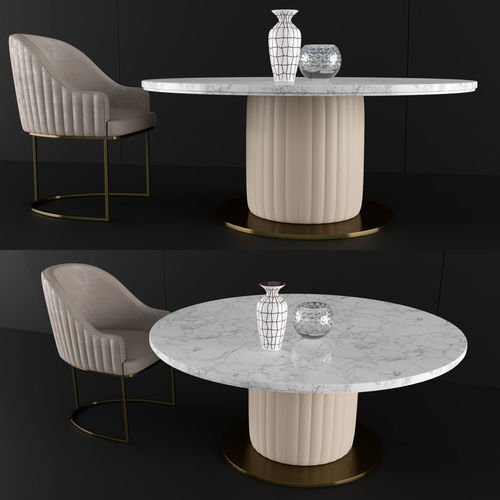 Daytona Byron table 3D model | CGTrader