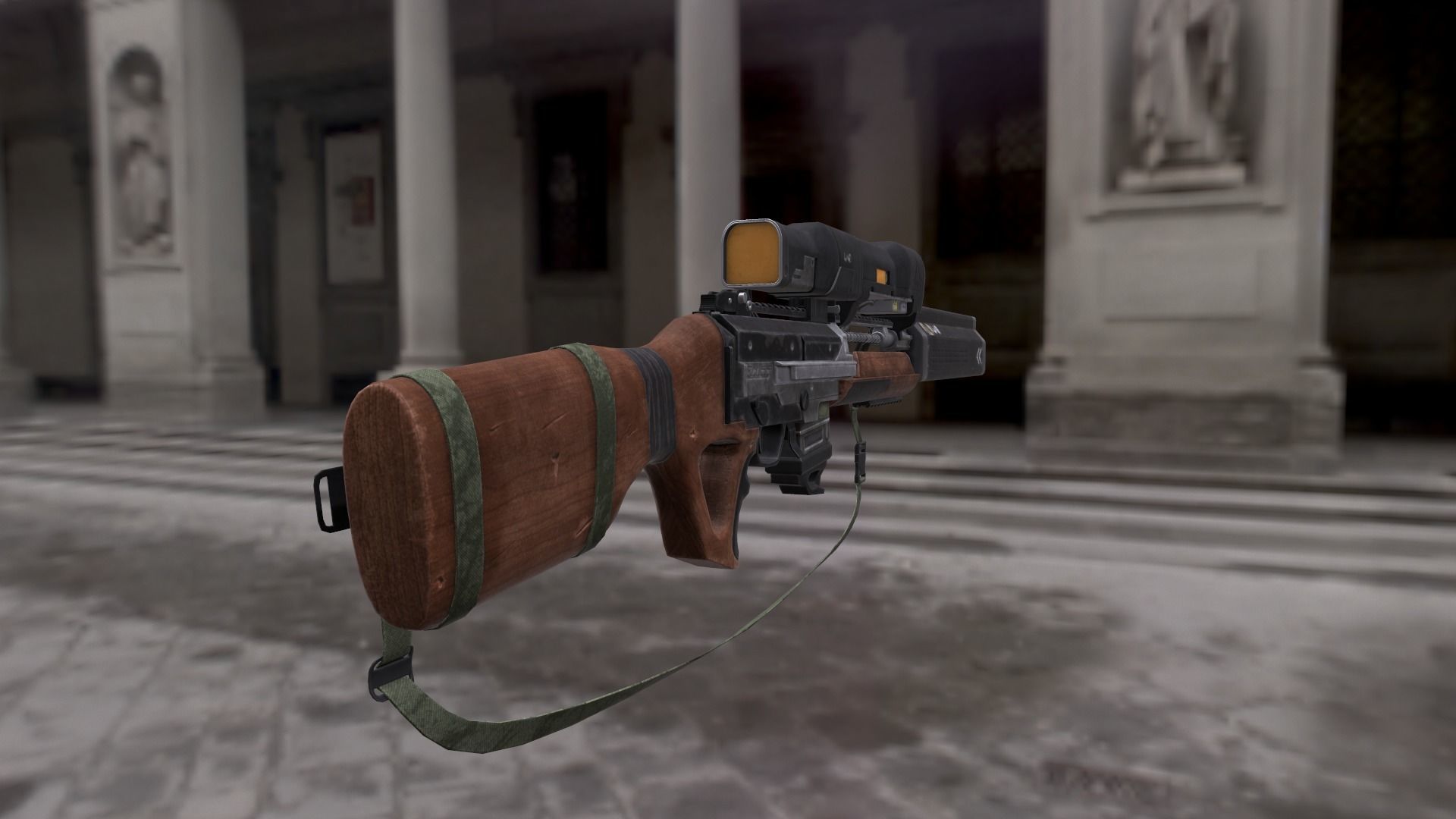 3D model Maverick Gun VR / AR / low-poly | CGTrader