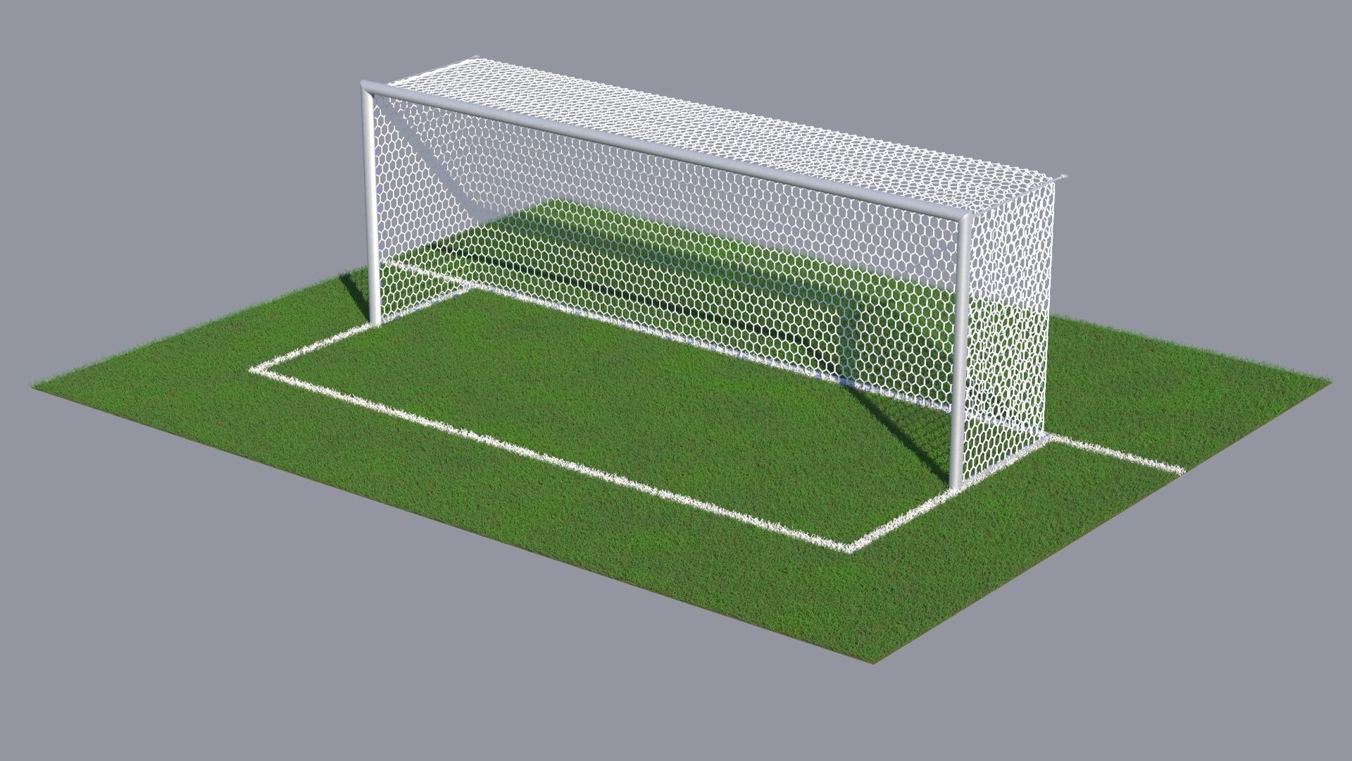 Football Soccer Goal 3D model | CGTrader