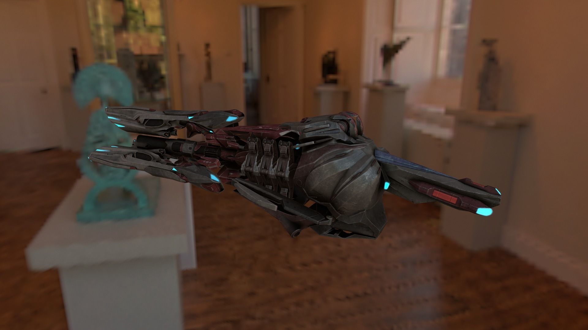 3D model Reaper Gun Concepts VR / AR / low-poly | CGTrader