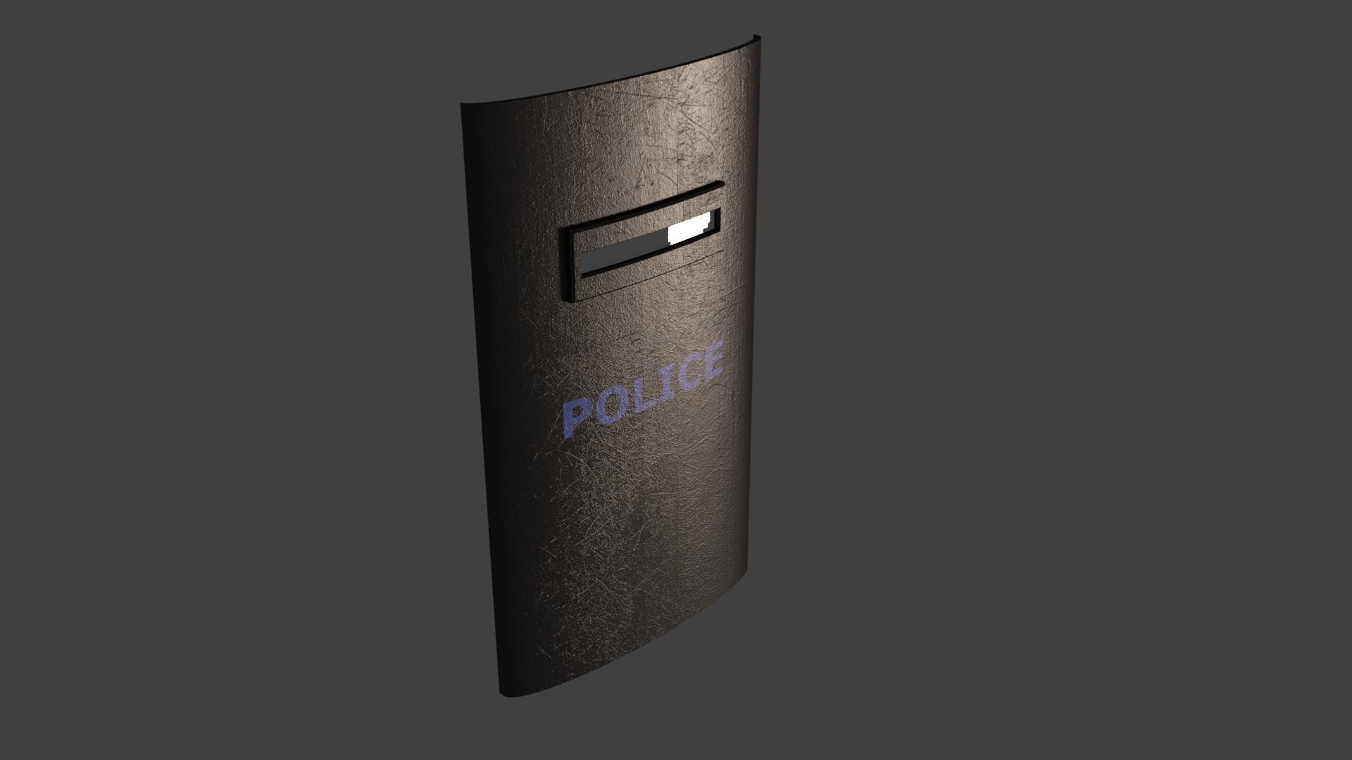 Riot Police Shield free VR / AR / low-poly 3D model | CGTrader
