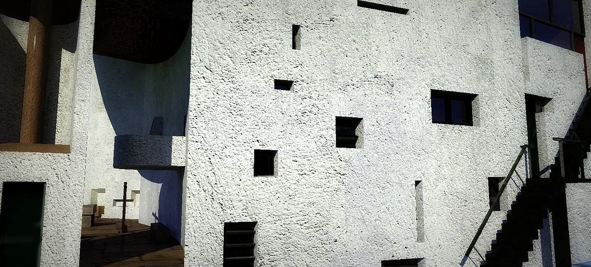 Capilla de Ronchamp 3D model | CGTrader