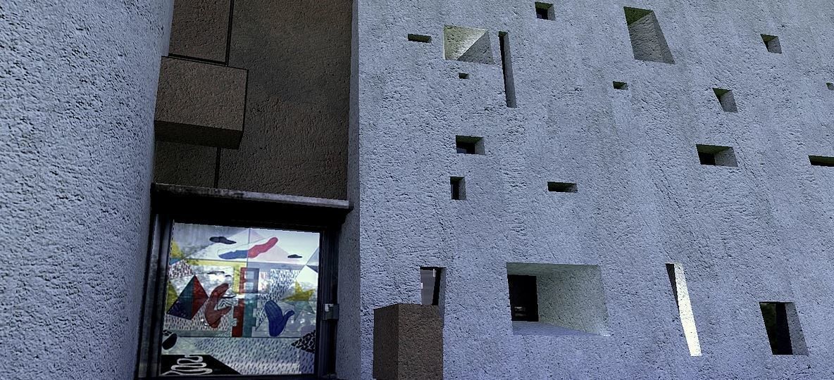 Capilla de Ronchamp 3D model | CGTrader