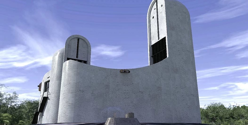 Capilla de Ronchamp 3D model | CGTrader