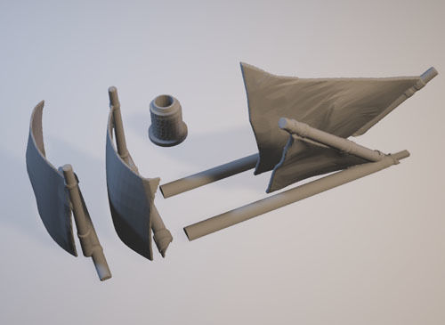Cog ship -stl file- 3D model 3D printable | CGTrader