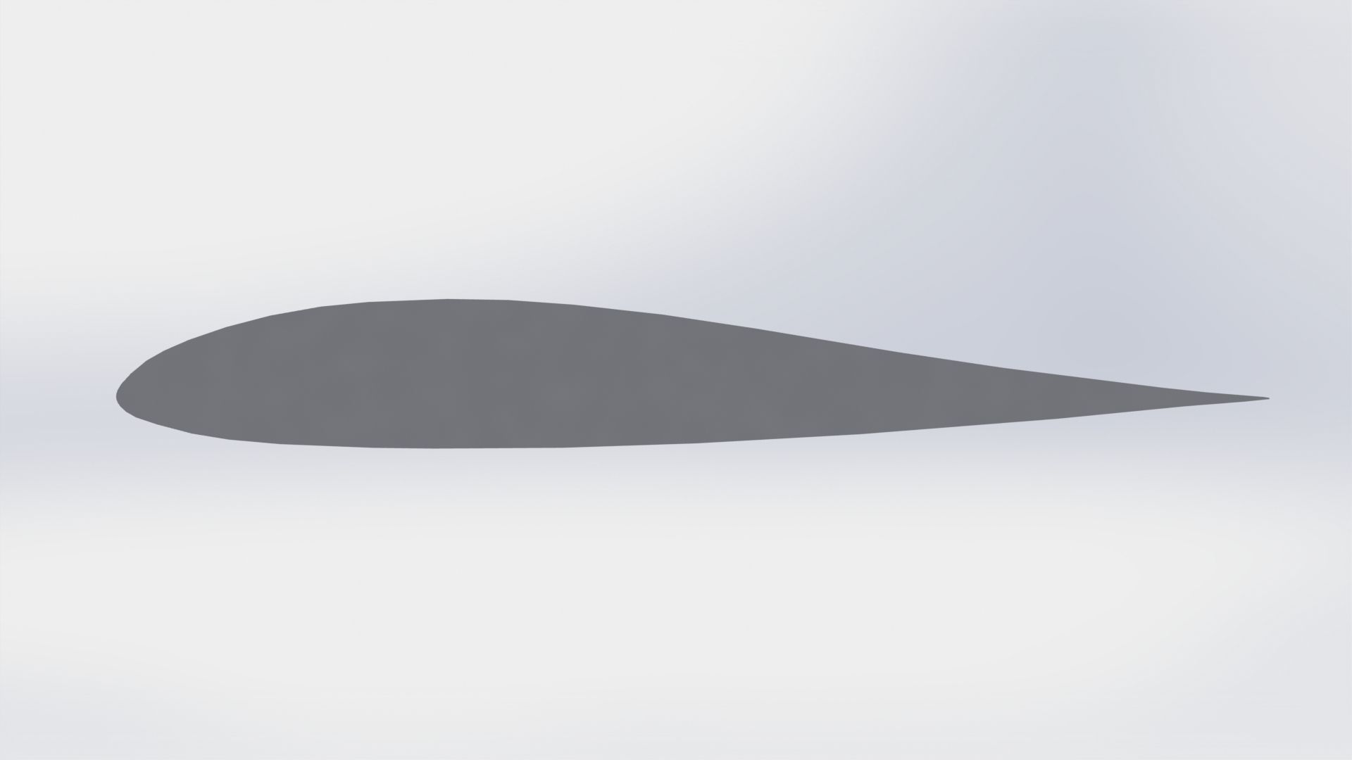 Horten Standard 13 airfoil free 3D model | CGTrader