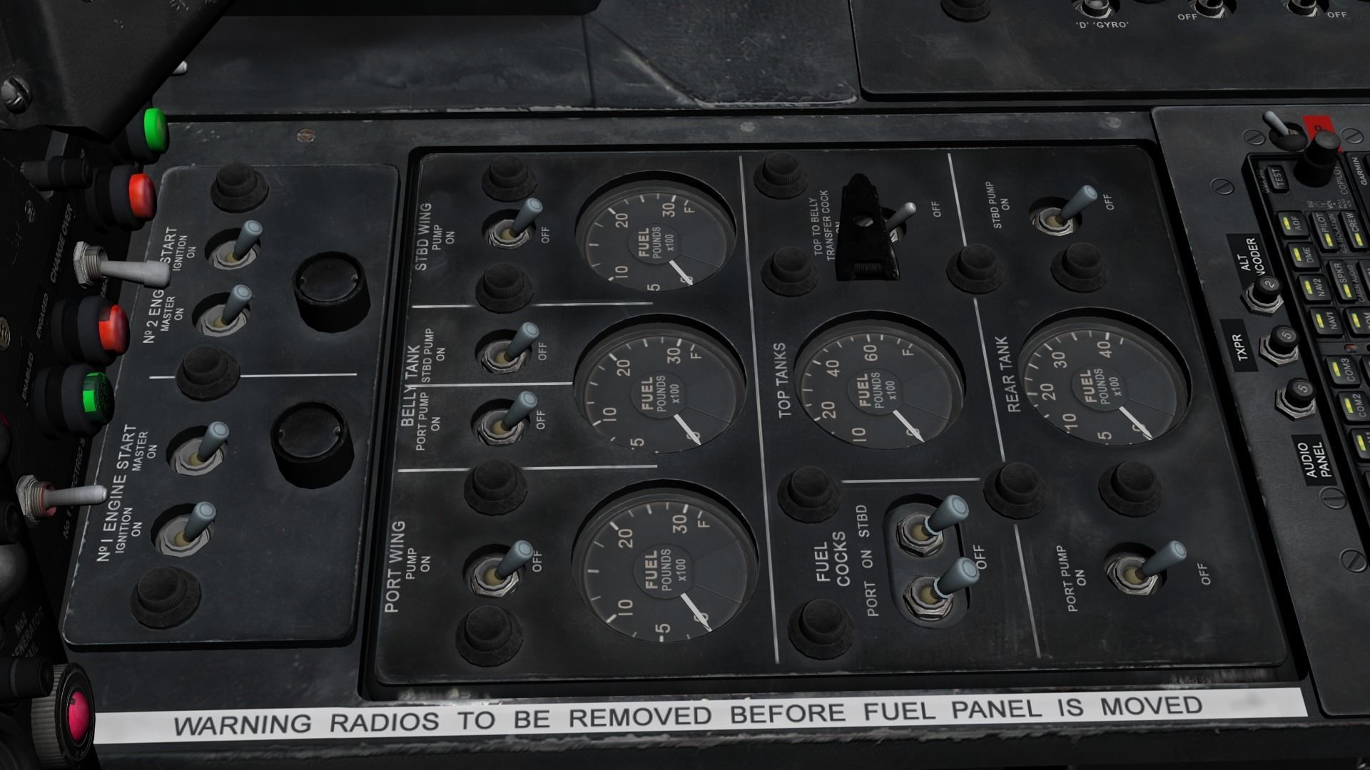 Canberra PR9 3D Cockpit 3D model animated | CGTrader