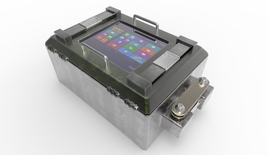 weapon case fingerprint free 3D model | CGTrader