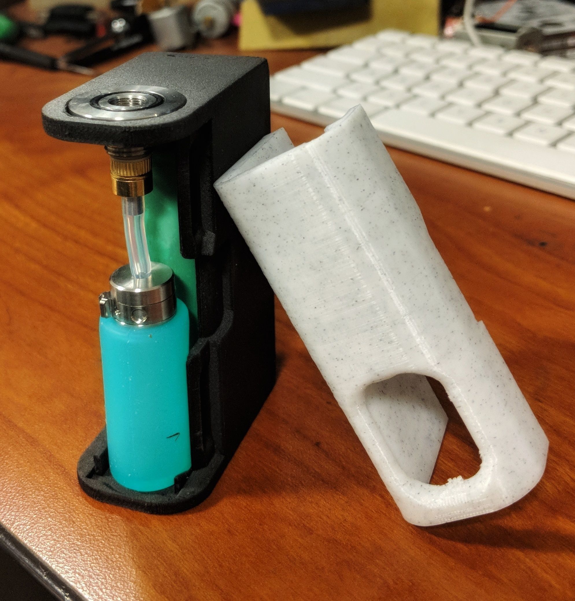 Sq1 Squonk Mod - DNA 75 - 1x18650 - Almost no supports 3D model 3D ...