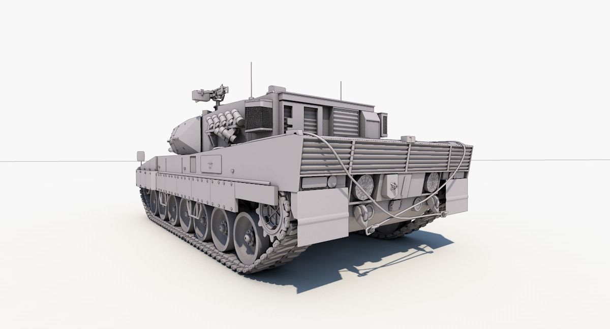 leopard 2a7 hpoly 3D model | CGTrader