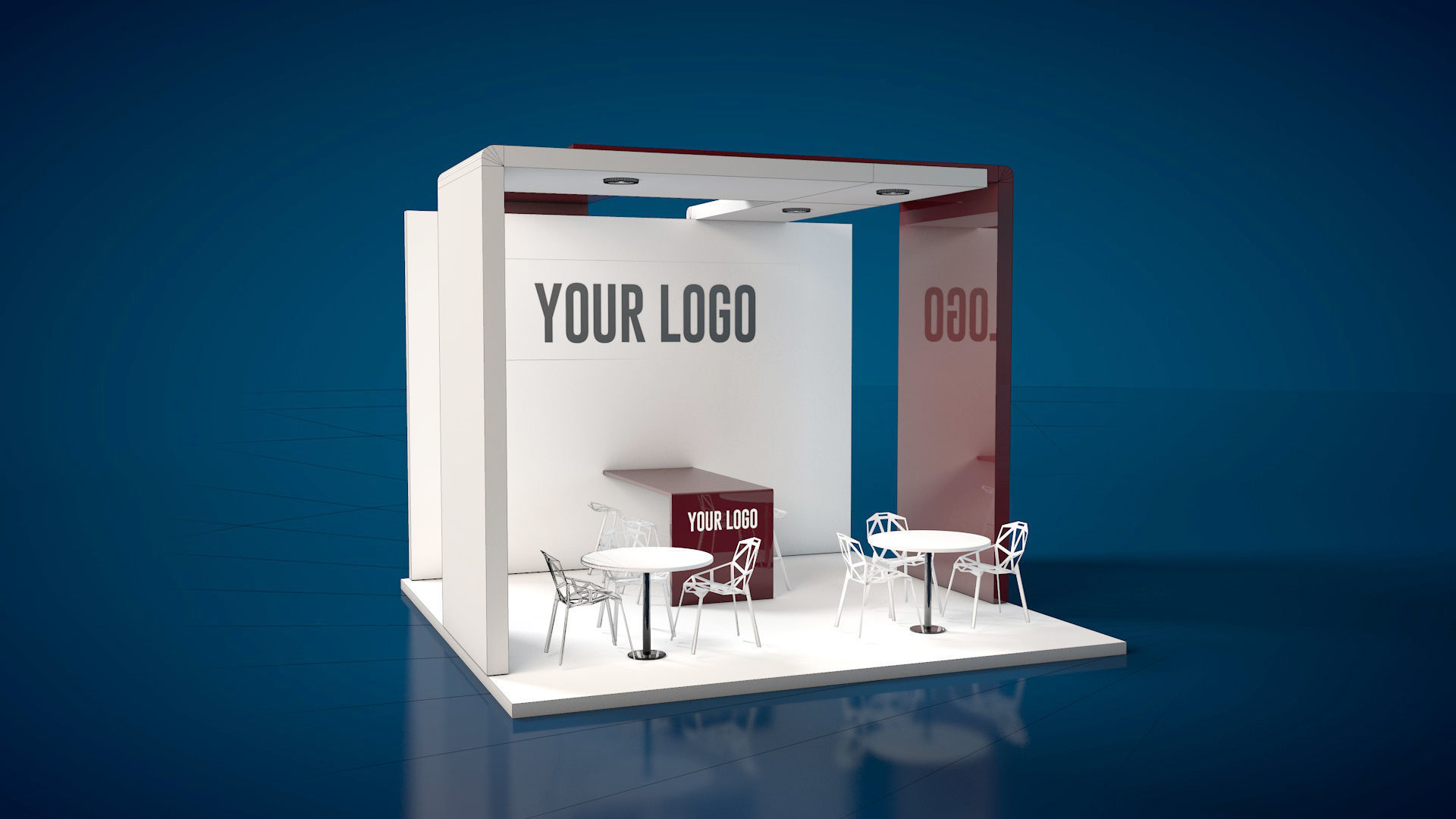 Fast Render Event and Exhibition 3d Model Pack 2020 3D model | CGTrader