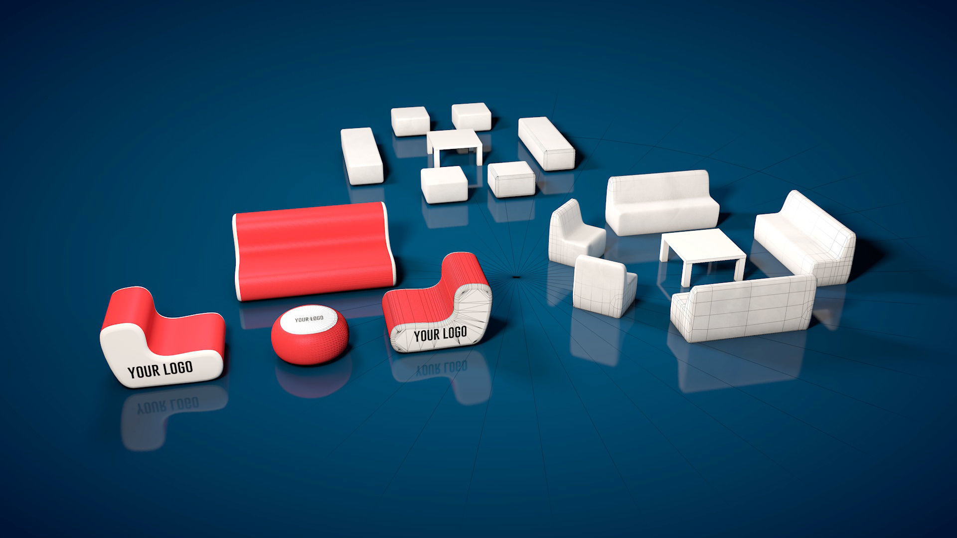 Fast Render Event and Exhibition 3d Model Pack 2020 3D model | CGTrader