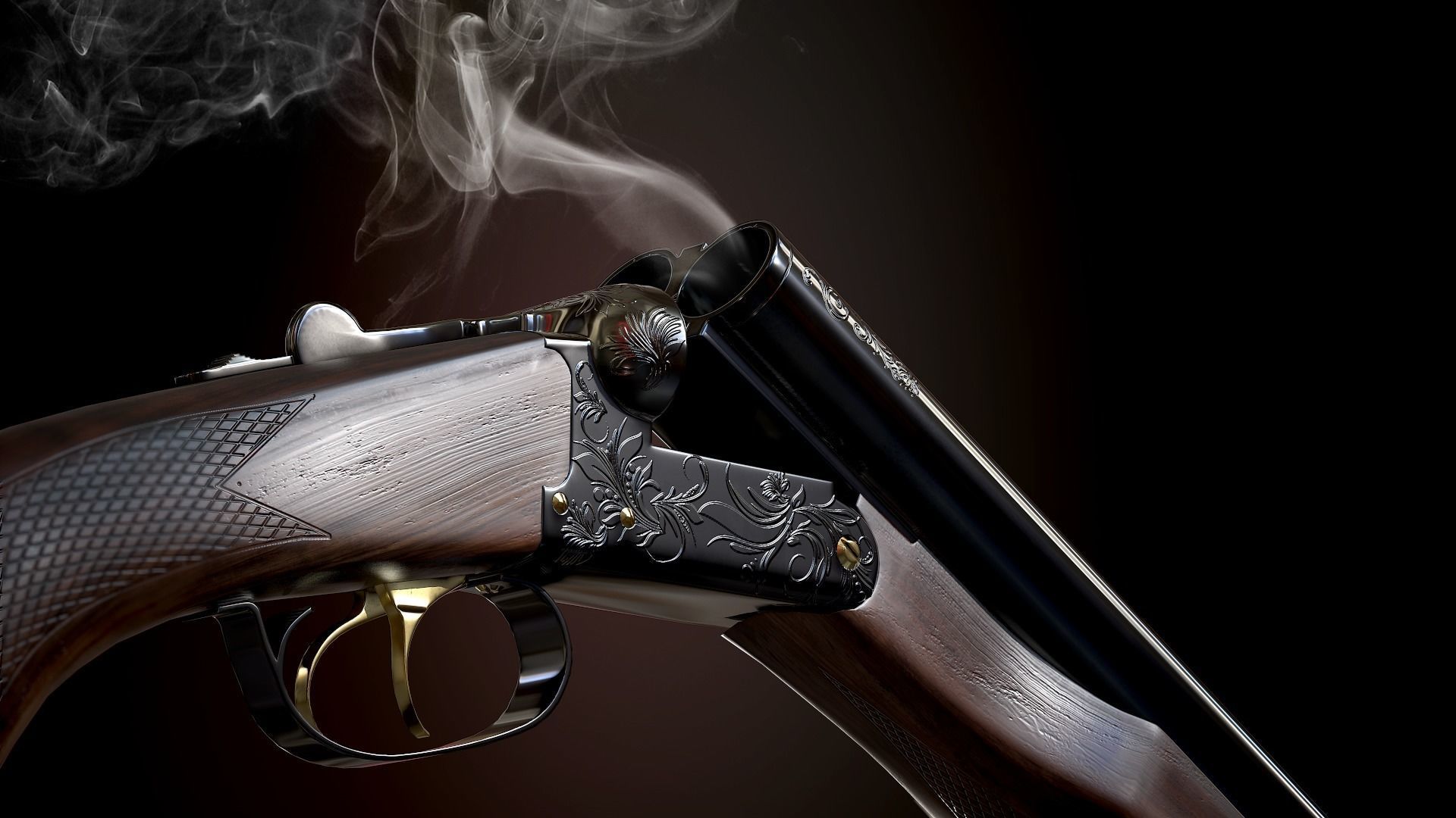 3D model Sawed Off PBR VR / AR / low-poly | CGTrader